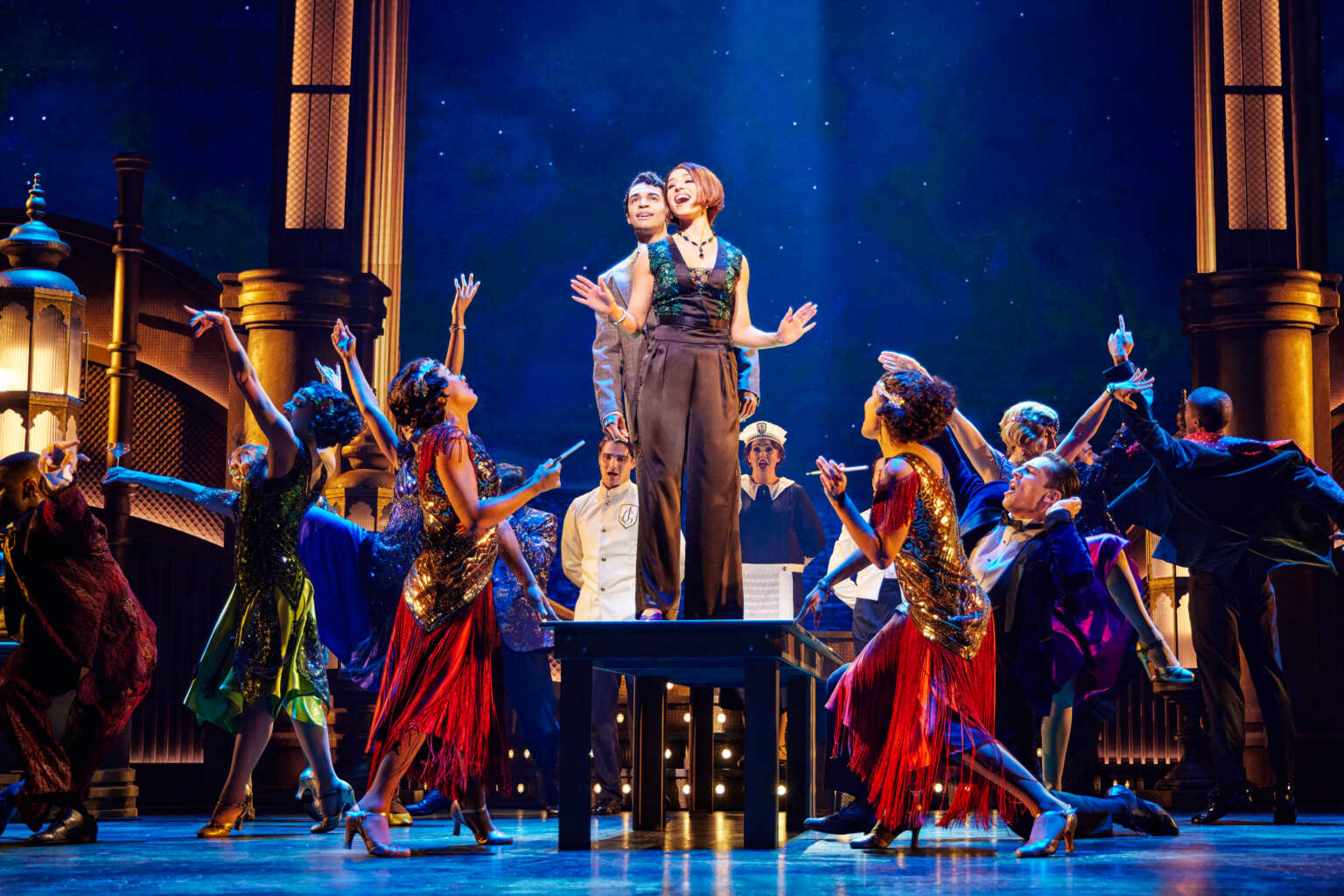 Noah-J.-Ricketts-as-Nick-Carraway-Samantha-Pauly-as-Jordan-Baker-in ...
